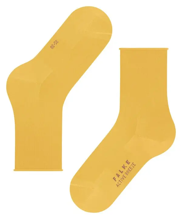Falke Active Breeze Crew Socks - Yellow