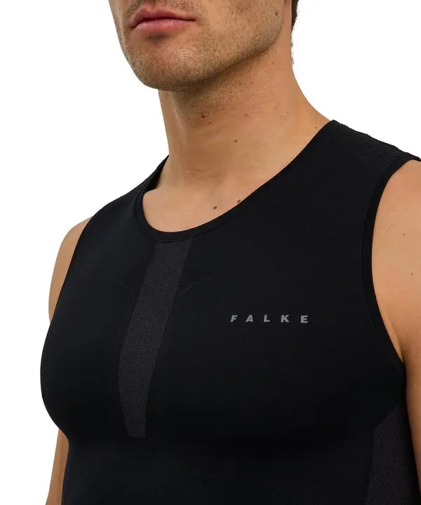 Falke Warm" Sporty Performance Singlet - Black