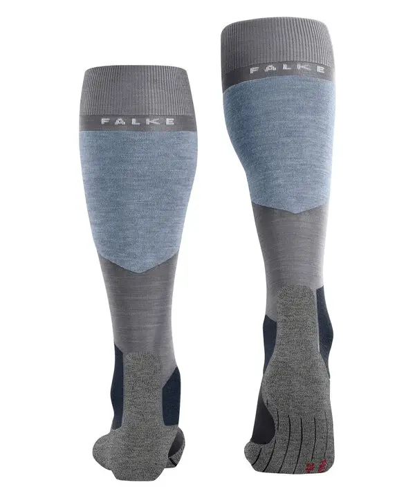 Falke Sk6 Pro Skiing Sports Socks - Grey