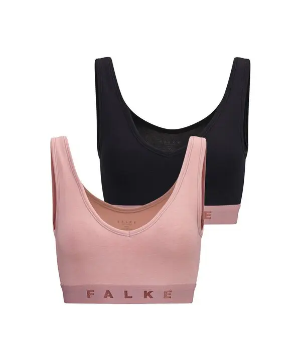 Falke Cotton Jersey Bralettes Set Of 2