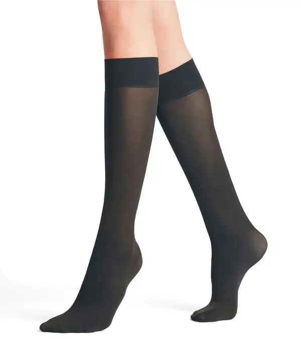 Falke Pure Matt 50 Knee-highs - Grey