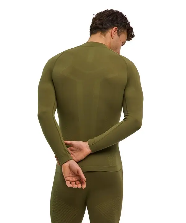 Falke Long-sleeve Turtleneck Performance Shirt - Green