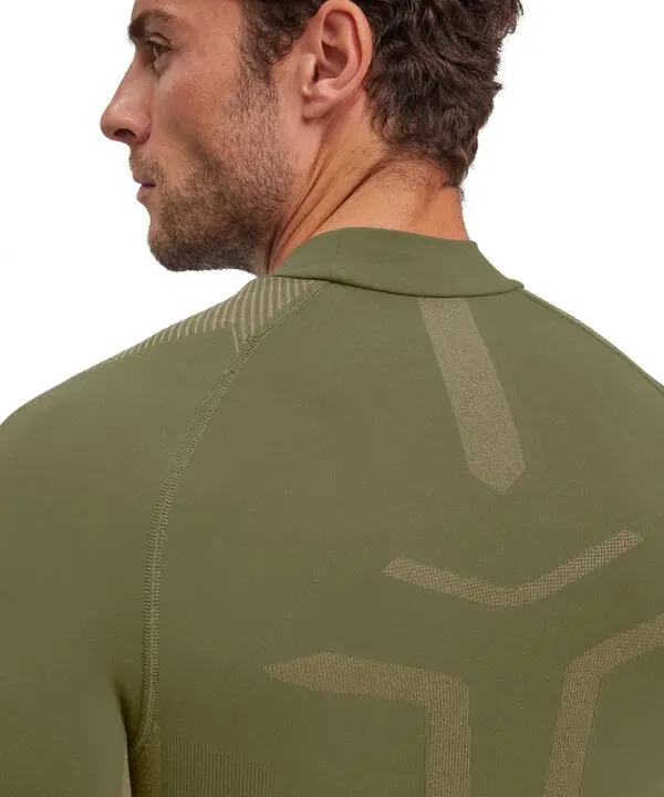 Falke Long-sleeve Turtleneck Performance Shirt - Green