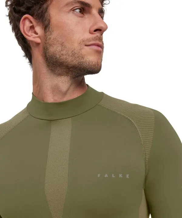 Falke Long-sleeve Turtleneck Performance Shirt - Green