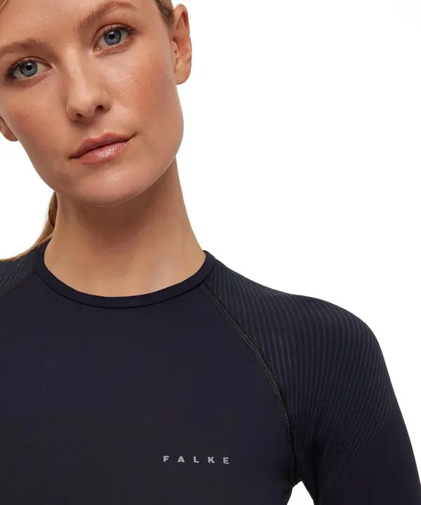 Falke Long-sleeve Performance Shirt - Black