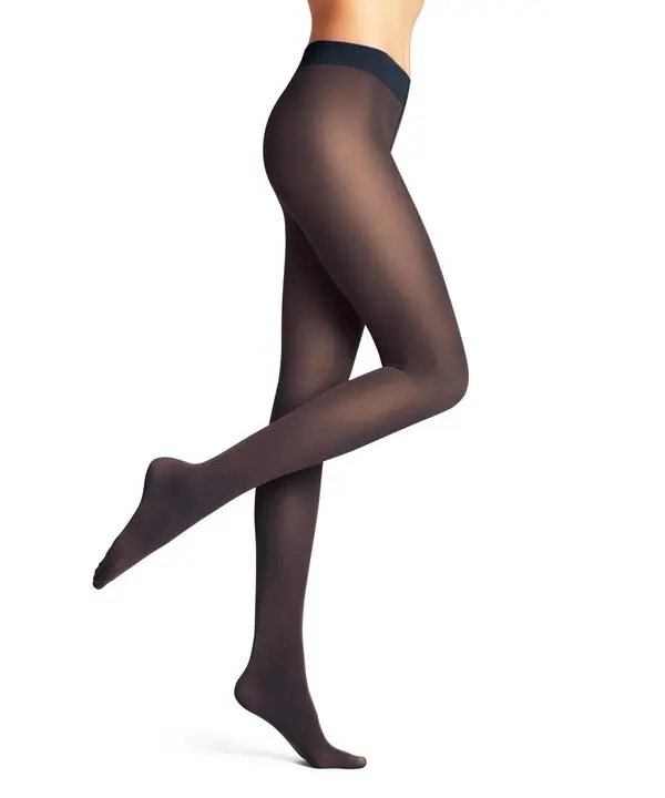 Falke Pure Matt 50 Denier Tights - Blue