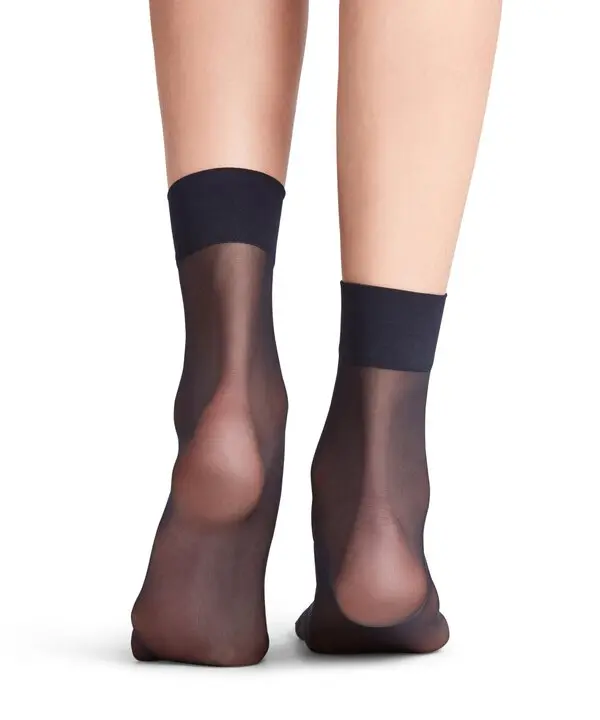 Falke Pure Matt 20 Denier Stockings - Blue
