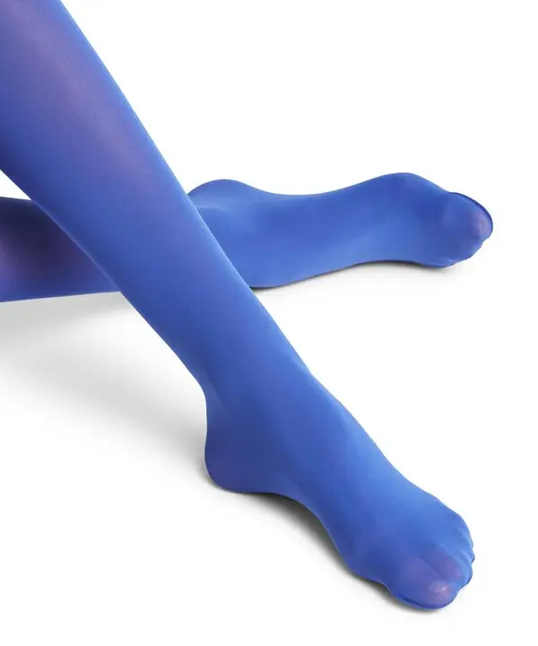 Falke Pure Matt 50 Tights - Blue