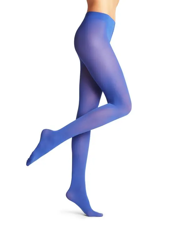Falke Pure Matt 50 Tights - Blue