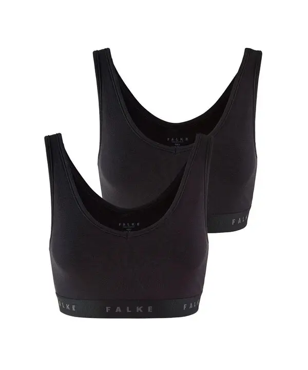 Falke 2-pack Bustier Daily Comfort - Black