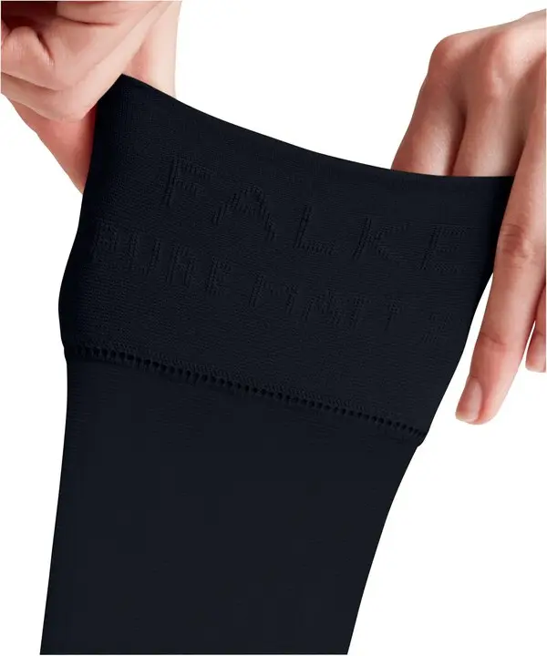 Falke Pure Matt 20 Denier Knee High Stockings - Blue