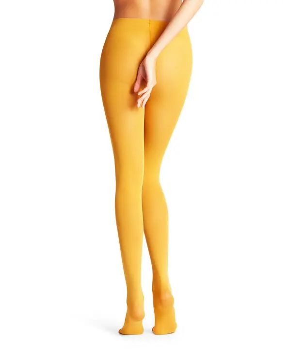 Falke Pure Matt 50 Denier Tights - Yellow