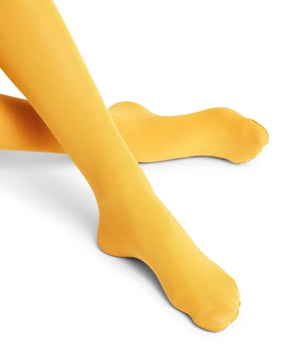 Falke Pure Matt 50 Denier Tights - Yellow