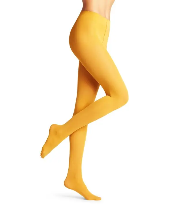 Falke Pure Matt 50 Denier Tights - Yellow