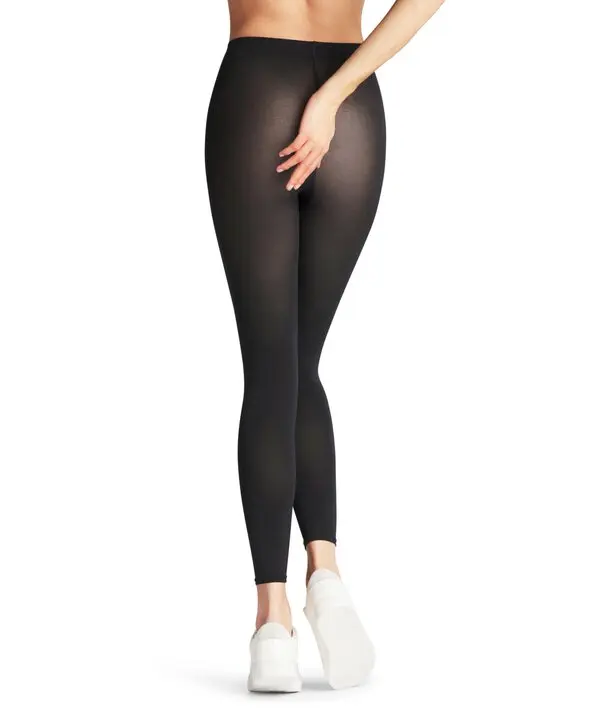 Falke Cotton Touch Leggings - Black