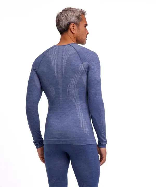 Falke Wool-tech Base Layer - Blue