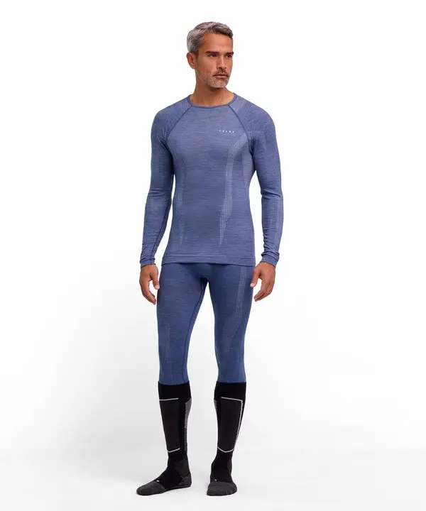 Falke Wool-tech Base Layer - Blue