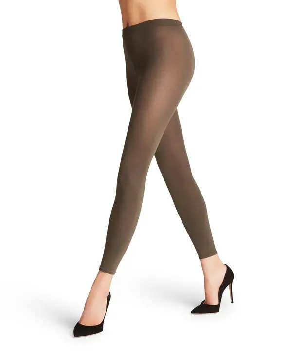 Falke Cotton Touch Leggings - Green