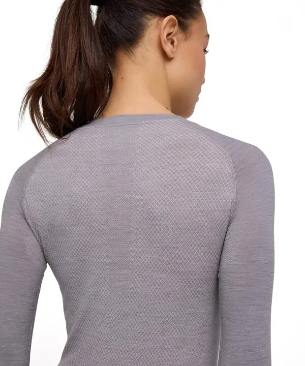 Falke Wool-tech Light Long Sleeve Shirt - Grey