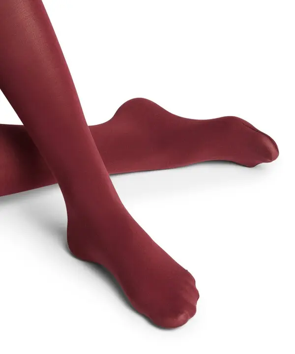 Falke Cotton Touch Tights - Red