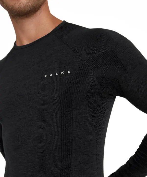 Falke Wool-tech Thermal Base Layer - Black