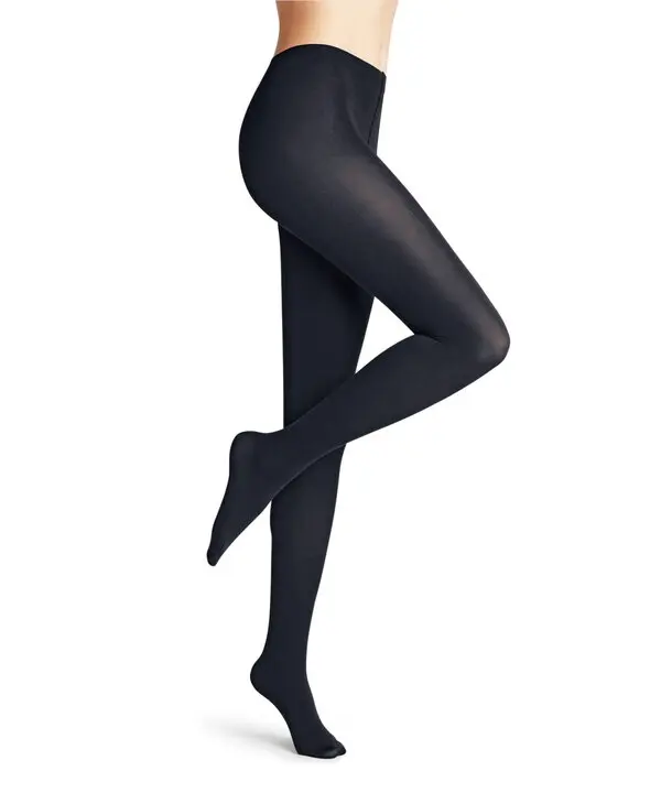 Falke Cotton Touch Tights - Blue