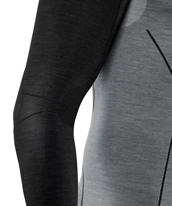 Falke Wool-tech Half Zip Long Sleeve Shirt