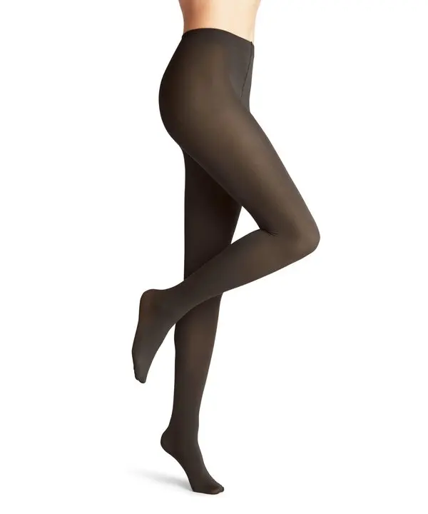 Falke Cotton Touch Tights - Brown