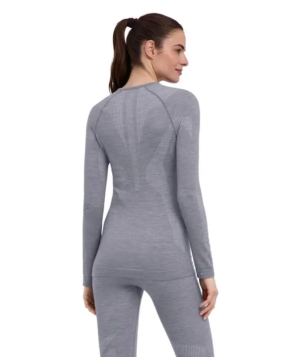 Falke Long-sleeve Shirt Wool-tech - Grey