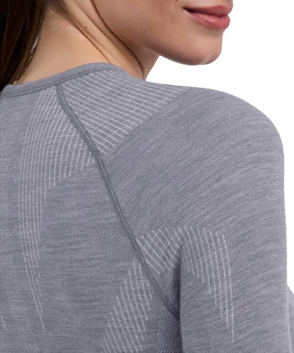 Falke Long-sleeve Shirt Wool-tech - Grey