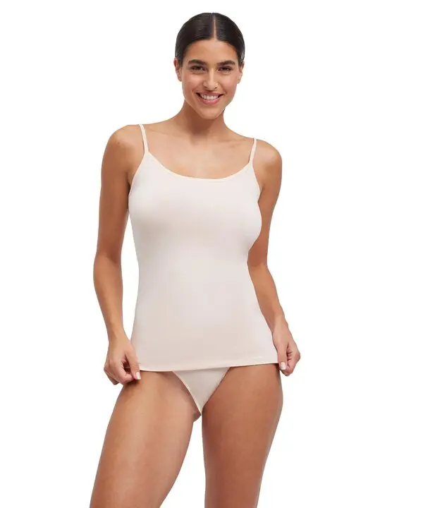 Falke 2-pack Egyptian Cotton Jersey Vests - Beige