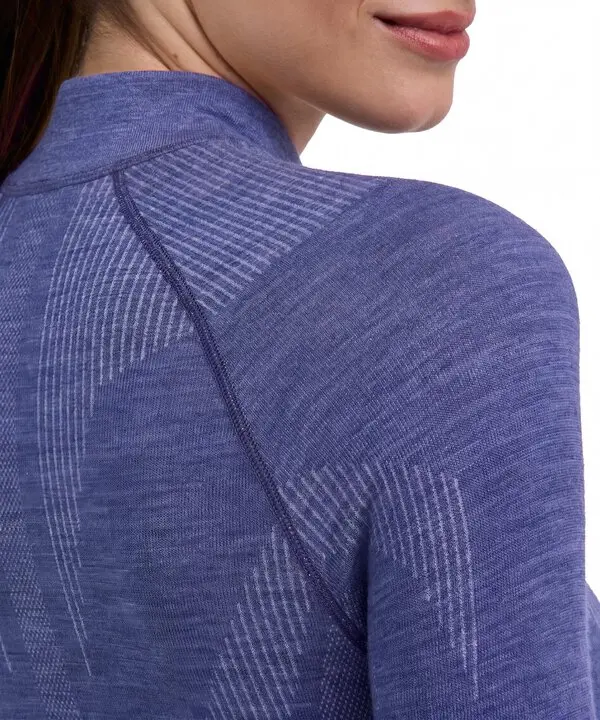 Falke Long-sleeve Shirt Wool-tech - Blue