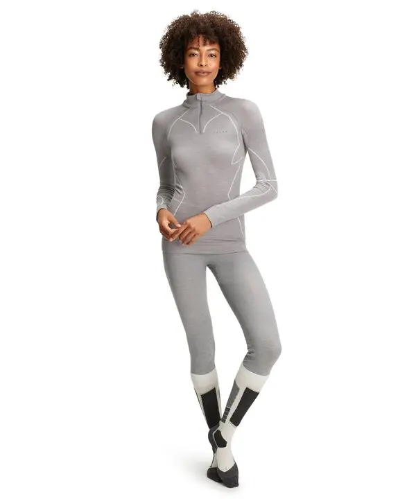 Falke Wool-tech 3/4 Tights - Grey