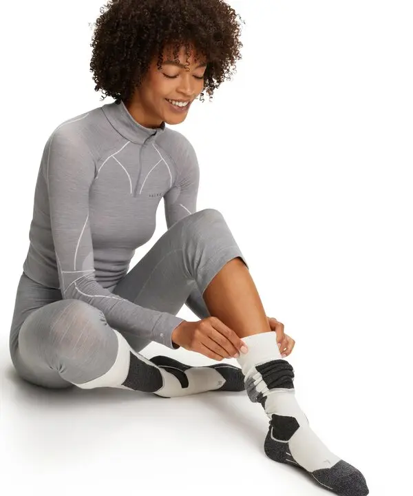 Falke Wool-tech 3/4 Tights - Grey