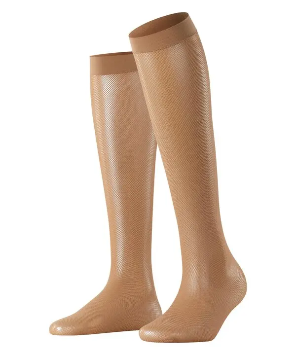Falke Fine Mesh Knee-high Socks - Beige