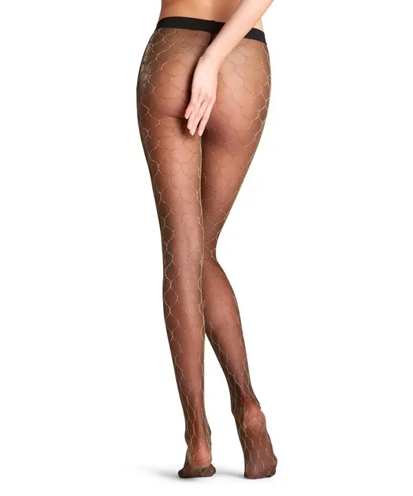 Falke Fascination 20 Denier Patterned Tights With Lurex