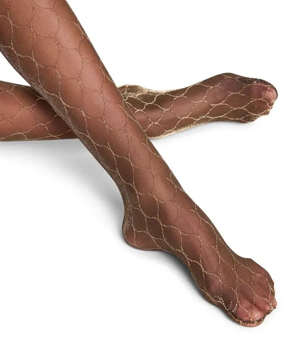 Falke Fascination 20 Denier Patterned Tights With Lurex
