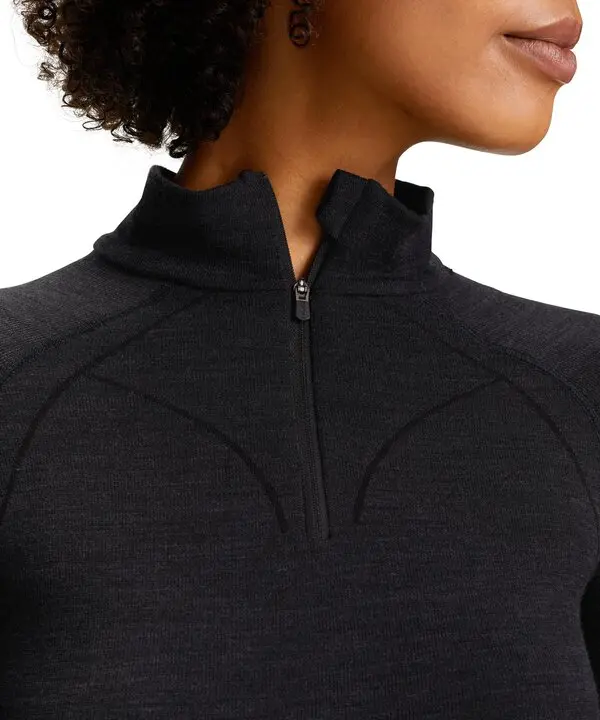 Falke Wool-tech Zip Neck Baselayer