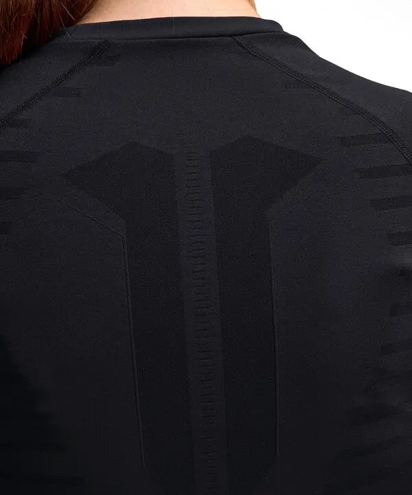 Falke Long Sleeve Thermal Shirt - Black