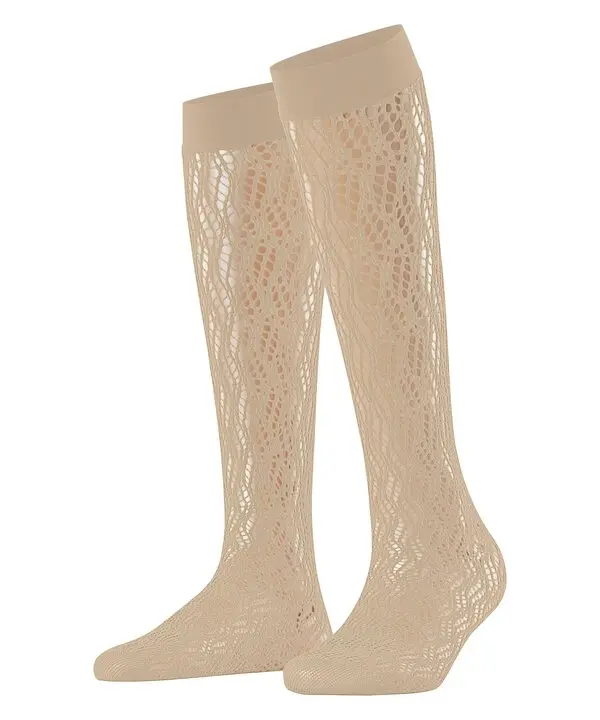 Falke Pure Shore Knee High Socks - Beige
