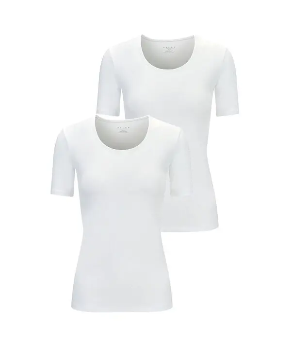 Falke 2-pack Daily Comfort T-shirts - White
