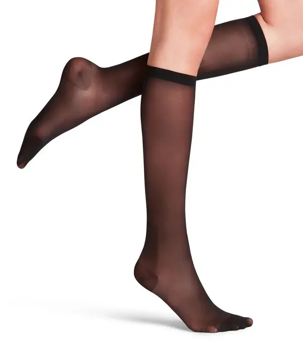 Falke Vitalize 20 Den Knee-high Socks - Black