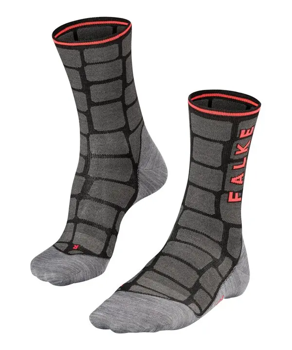 Falke Bc6 Cobblestone Biking Socks - Black