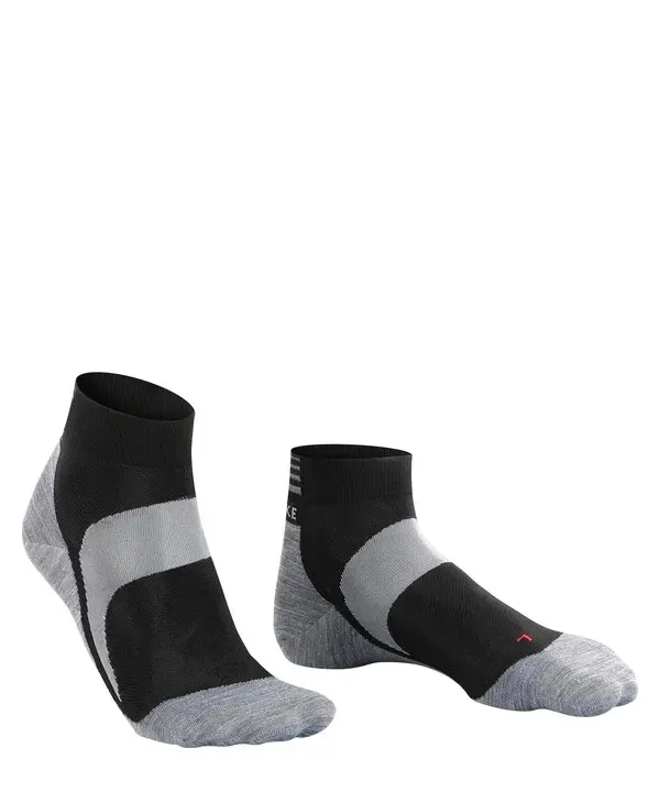 Falke Bc6 Pro Short Biking Socks - Black