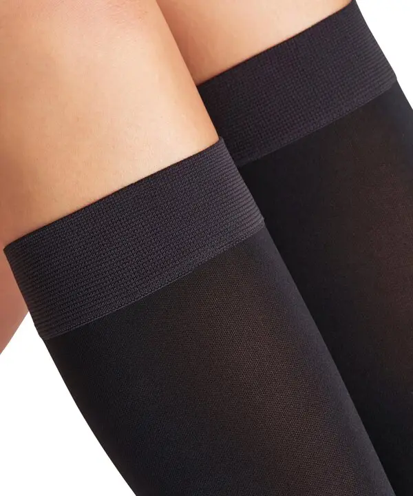 Falke Energize 50 Den Knee High Compression Socks - Black