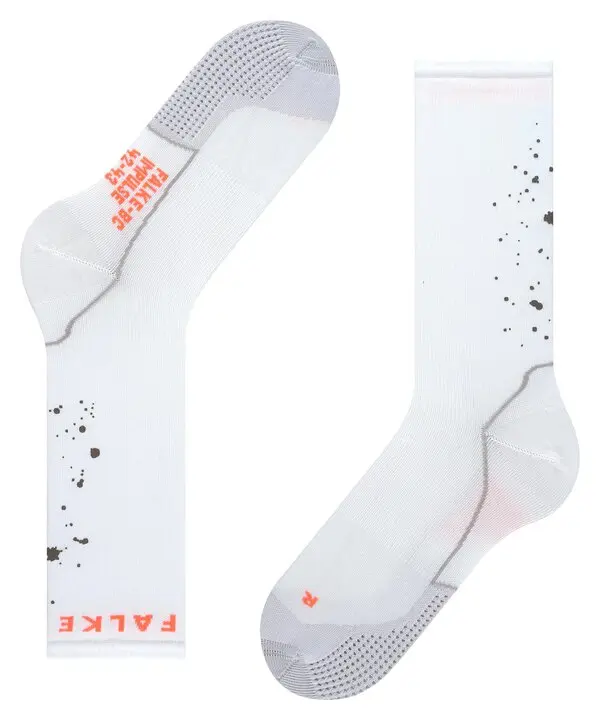 Falke Bc Impulse Splashes Biking Socks - White