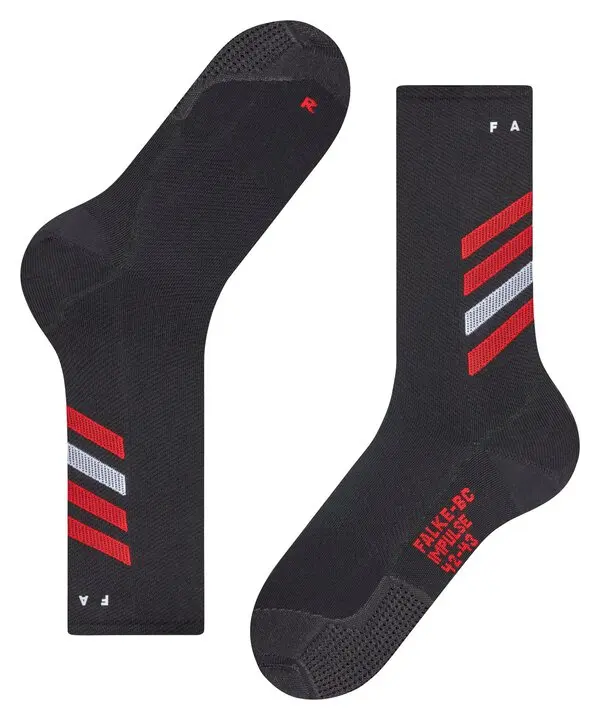 Falke Bc Impulse Velocity Biking Socks - Black