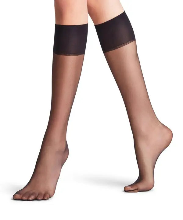 Falke Shelina 12 Den Knee-high Stockings - Black