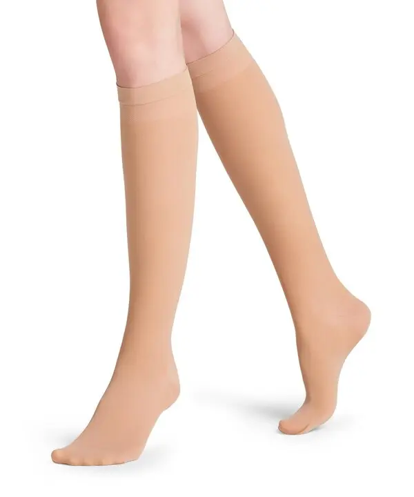 Falke Vitalize 40 Den Knee-high Compression Socks - Beige