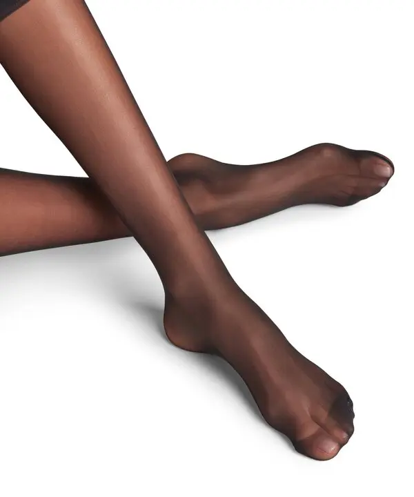 Falke Matt Deluxe 20 Denier Knee-high Stockings - Black
